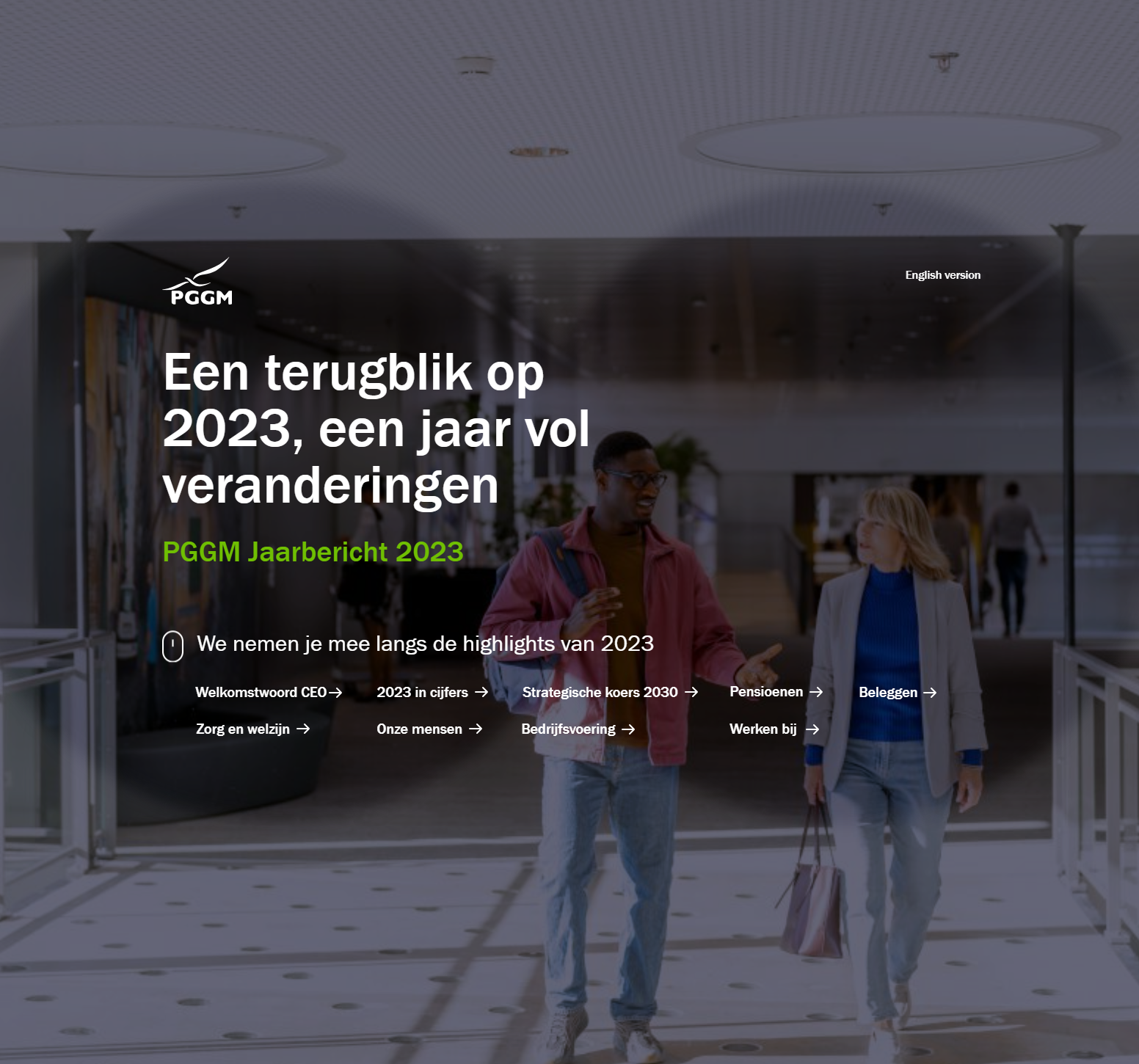 Wij zijn PGGM. Een vaste waarde in zorg en welzijn | PGGM